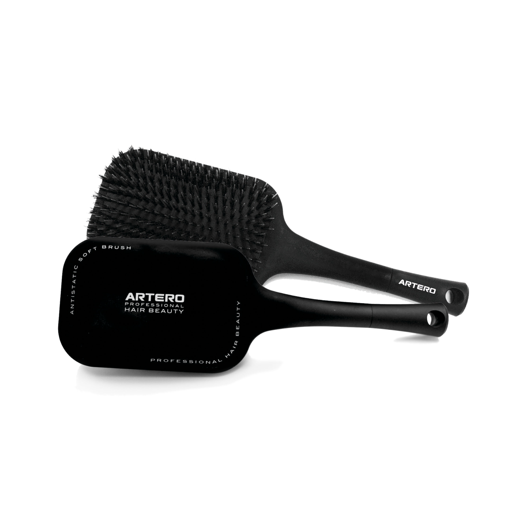 Curly Hair Brush Tail Tamer Paddle Brush - Updated Design With Larger ...